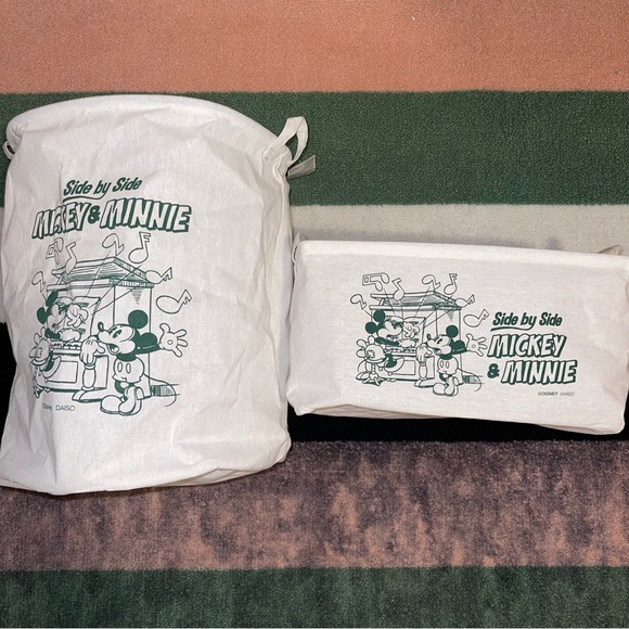 Disney | Storage & Organization | Disney Daiso Retro Mickey Collapsible ...